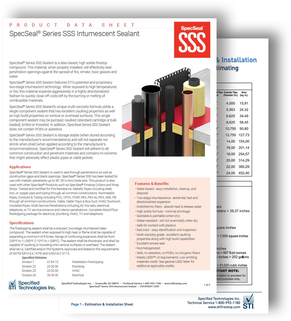 Technical | STI Firestop